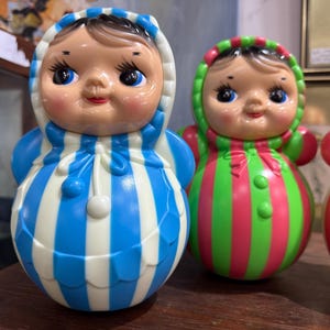 Vintage Roly Poly Doll - Etsy