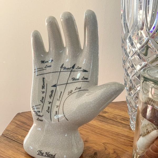 Palmistry Hand Statue - Etsy