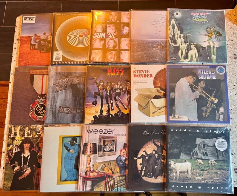 Curated Vinyl Record Lots - Etsy