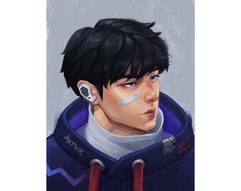 ISO - VALORANT Fanart Rolled Poster - Etsy