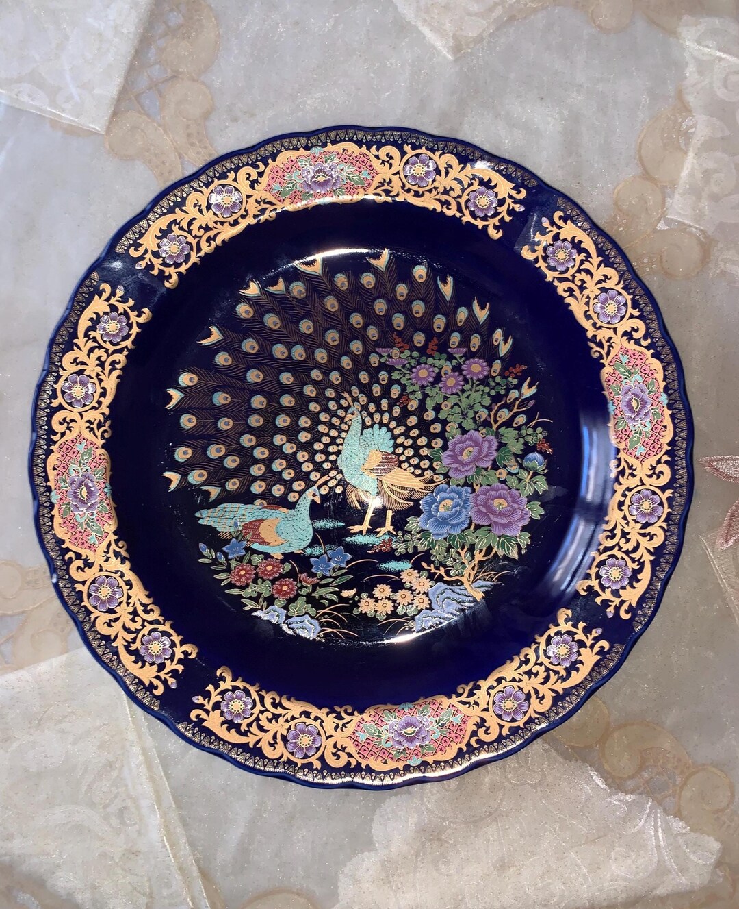 Original Moroccan Taous Plate From 1976 - Etsy