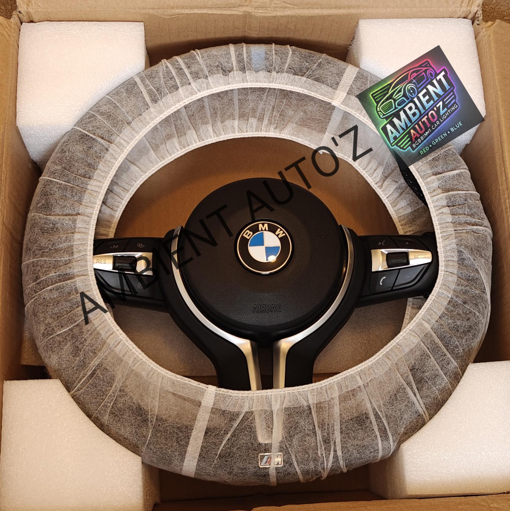 BMW M Sport Steering Wheel Alcantara & Leather 1,2,3,4,5,6 7 Series F20 ...