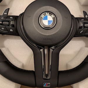 BMW M Sport Steering Wheel Alcantara & Leather 1,2,3,4,5,6 7 Series F20 ...