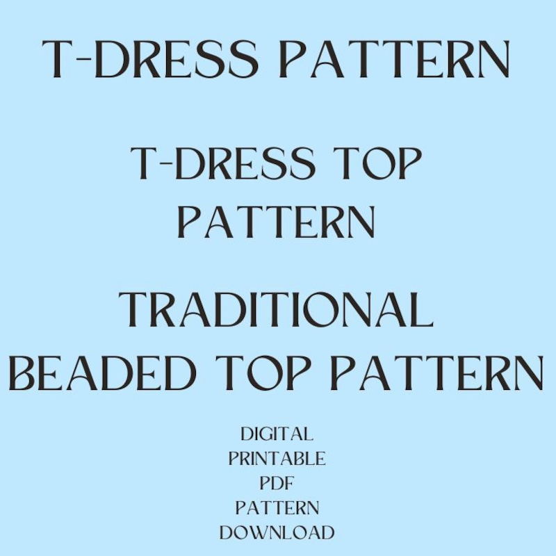 Top Pattern for a Dress - Etsy