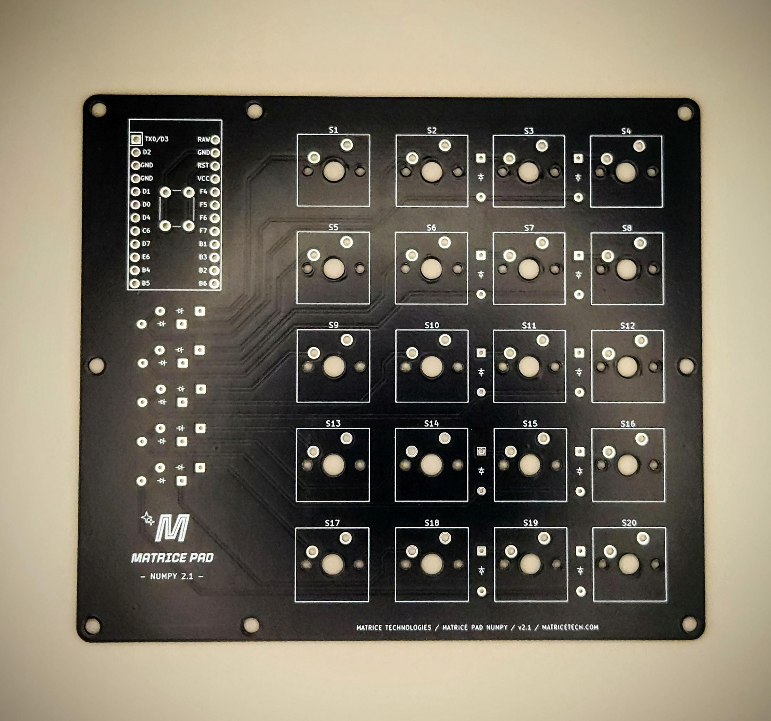 Matrice Pad Numpy Kit - Mechanical Keyboard Macropad - Etsy