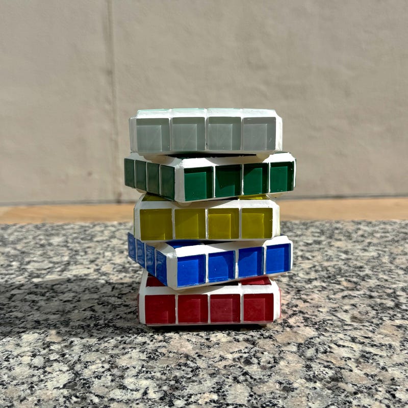 Tiled Cube - Etsy