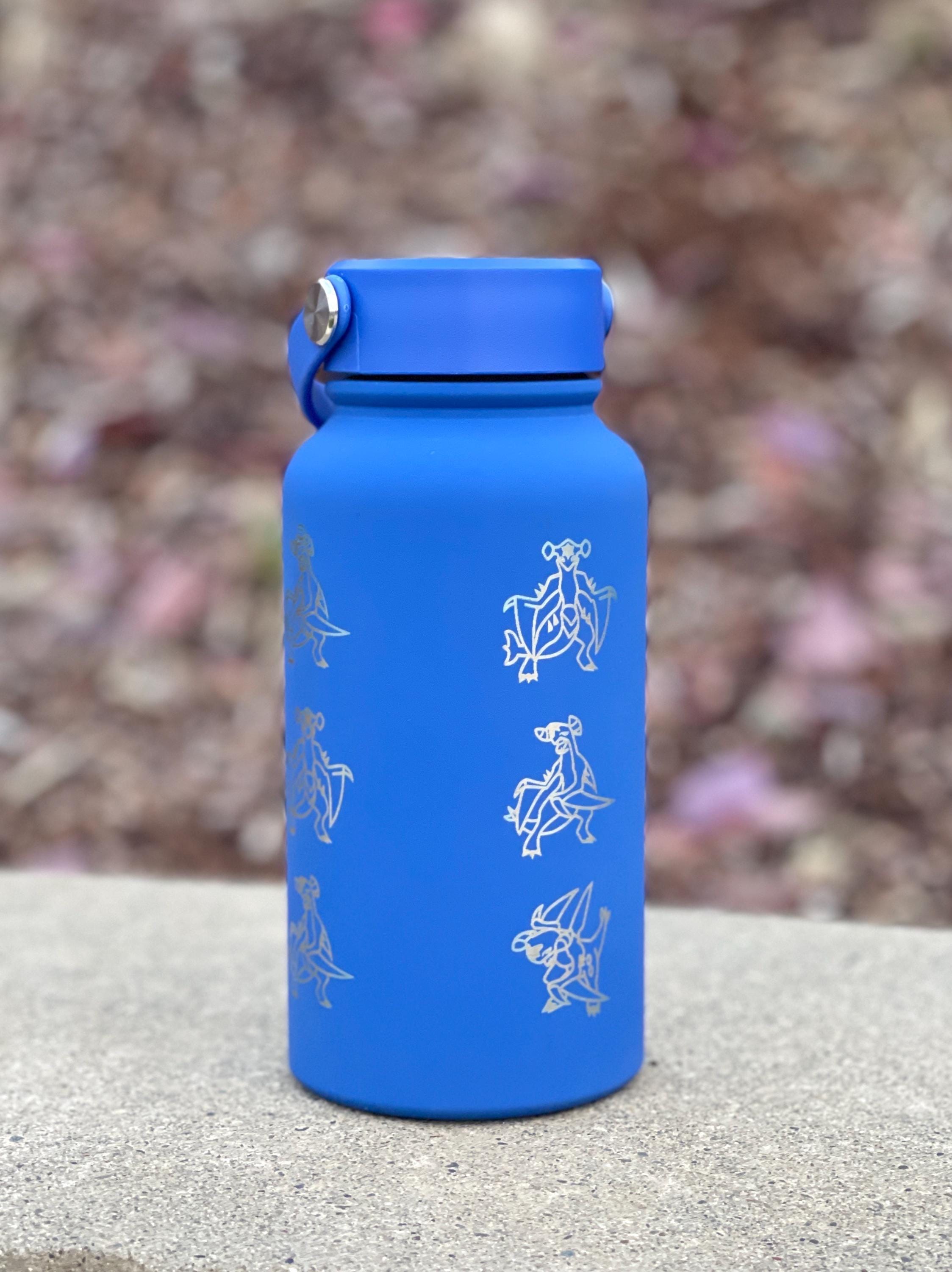 Garchomp Water Bottle Coffee Tumbler With Mega Garchomp & Unite Tuxedo ...