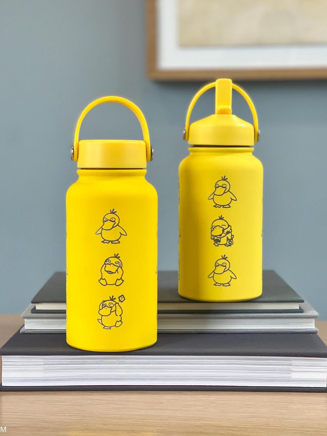 Psyduck Water Bottle Engraved Coffee Tumbler - Etsy