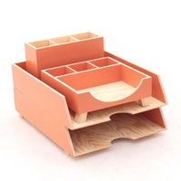 Orange Desk - Etsy
