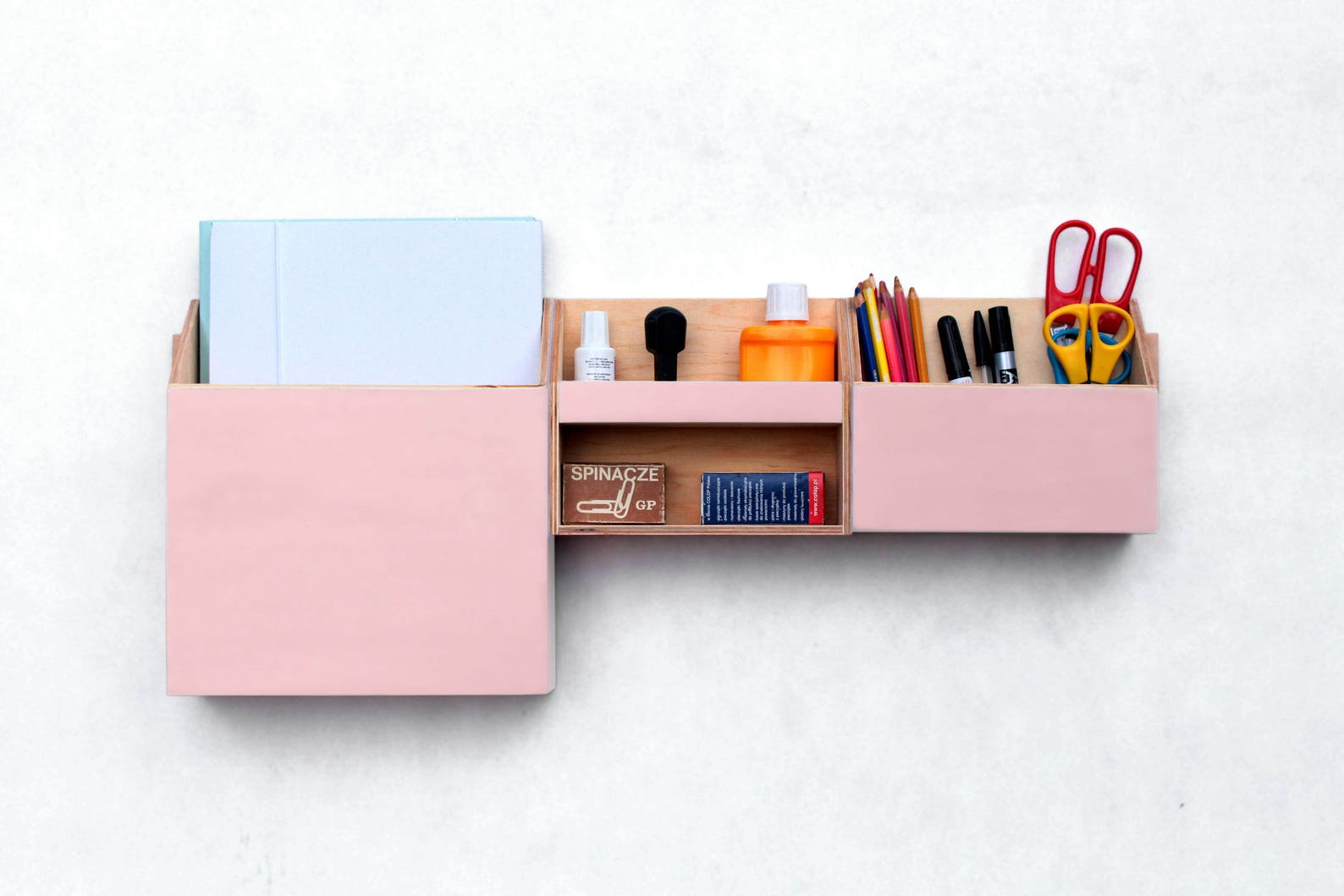 Pink Wall Organizer Office Rose Powder Mail Organizer Pink - Etsy