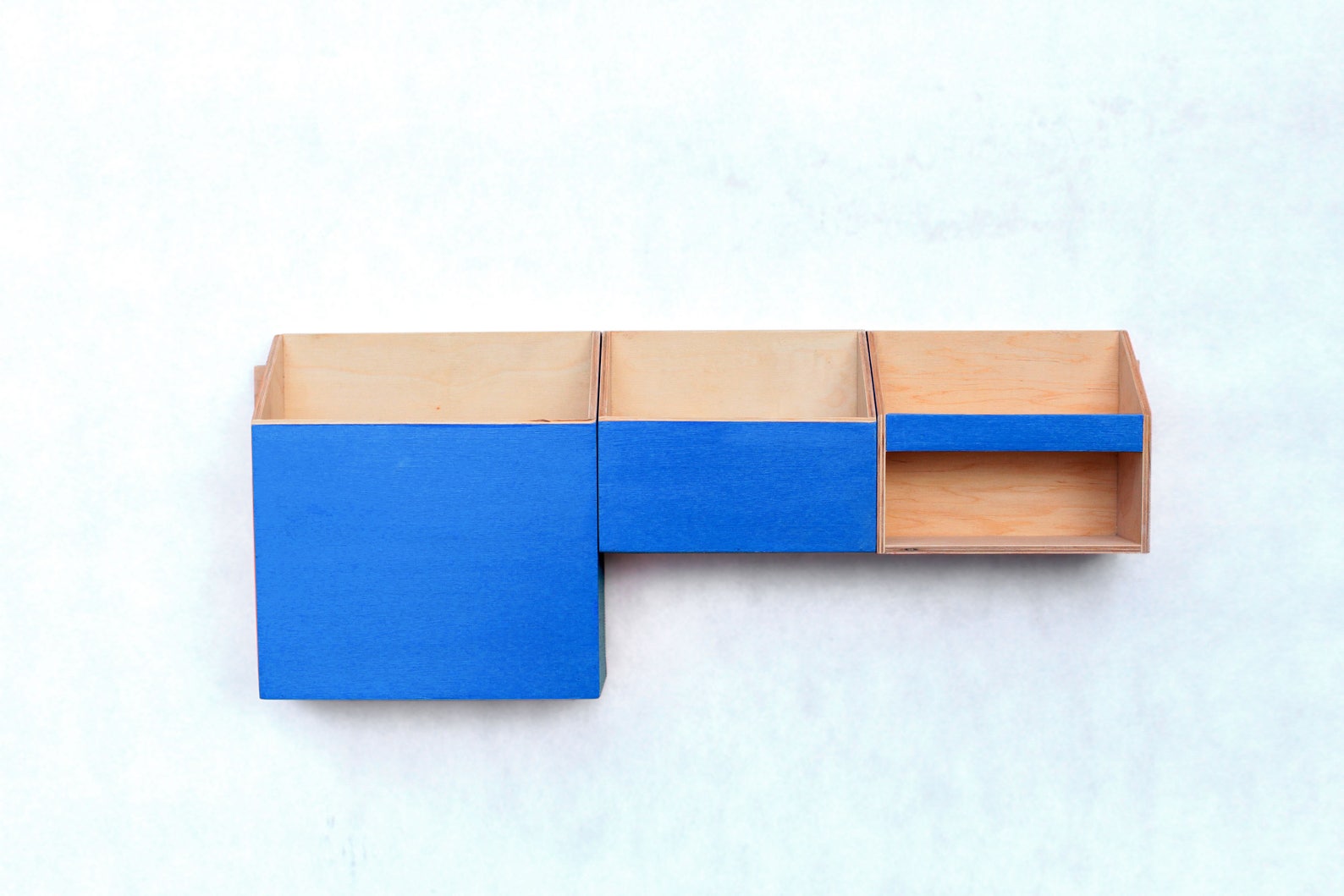 Office Wall Organizer Blue Desk Accessories for Office - Etsy