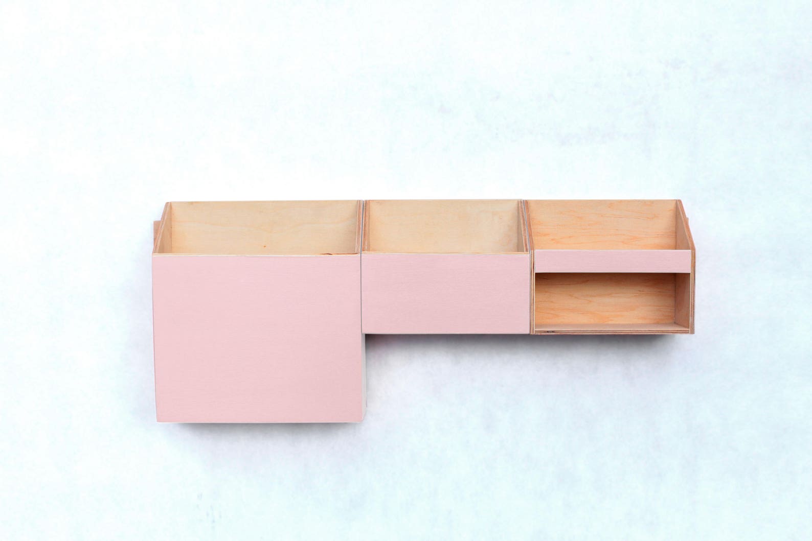Pink Wall Organizer Office Rose Powder Mail Organizer Pink - Etsy