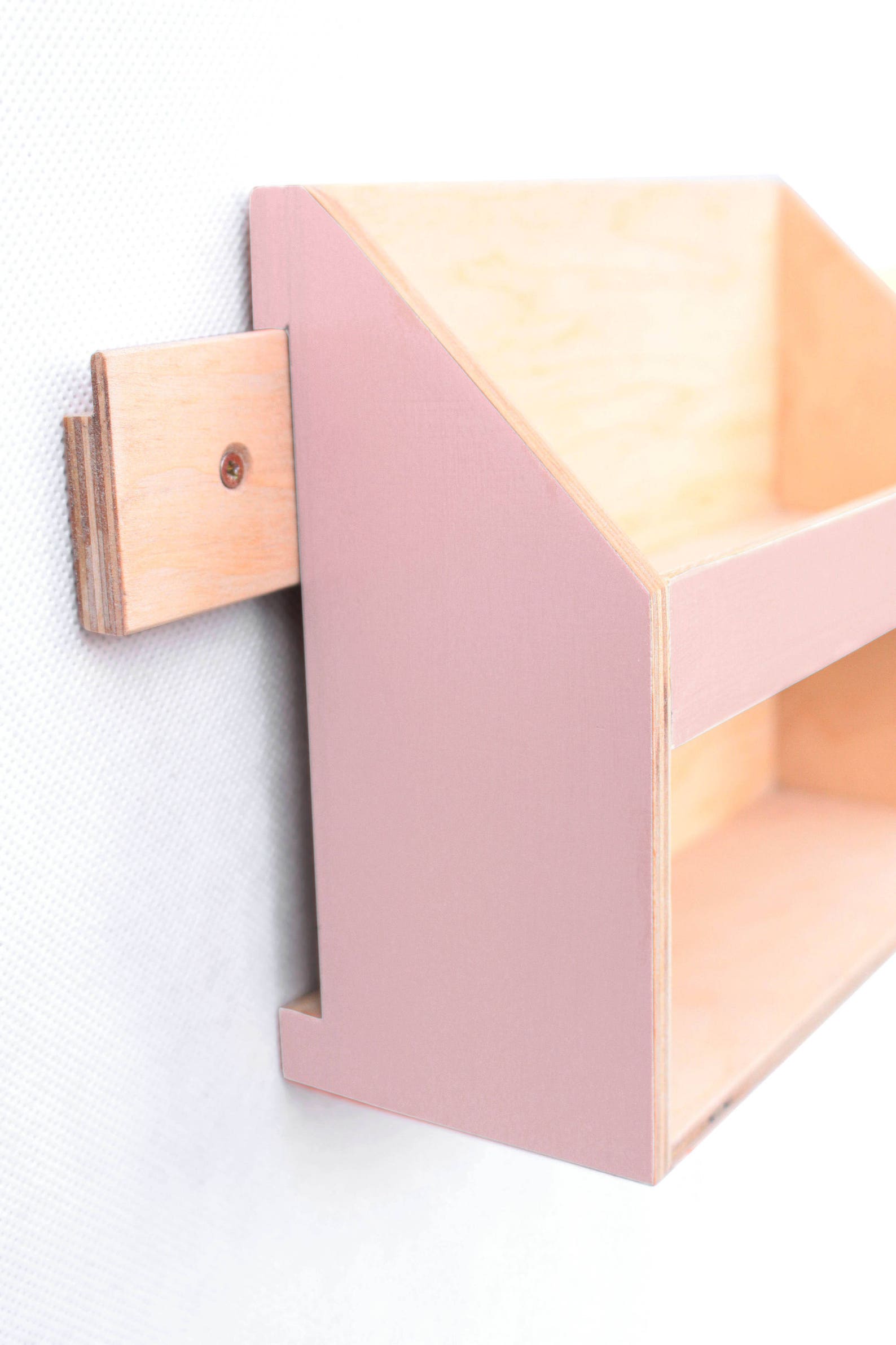 Pink Wall Organizer Office Rose Powder Mail Organizer Pink - Etsy
