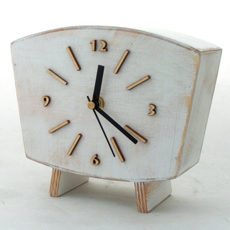 Vintage Desk Clock - Etsy