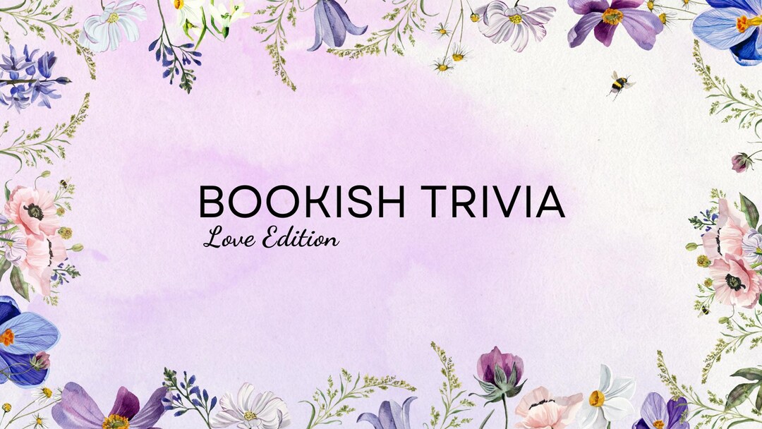 Book Trivia Game | Book Club | Book Character Quiz | Printable Trivia ...