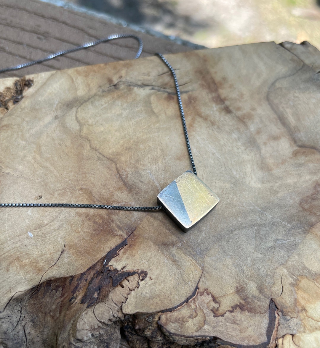 Small Box Shape With Gold Accent - Etsy