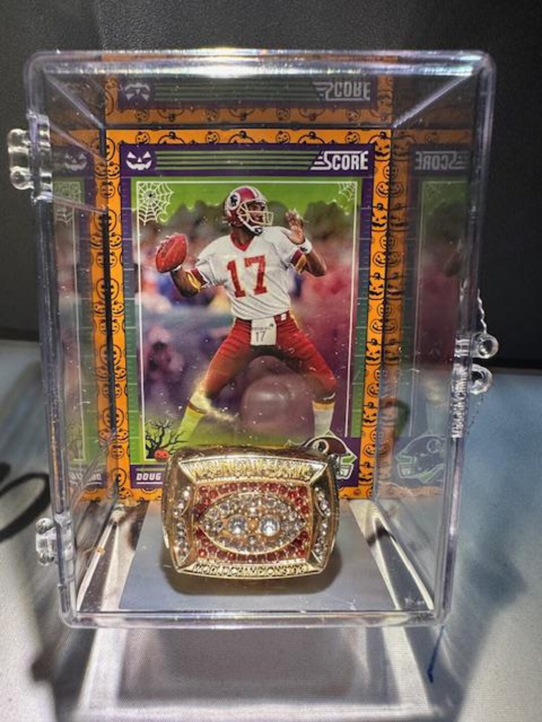 1982 Washington Commanders Super Bowl Championship Ring Shadowbox Doug ...