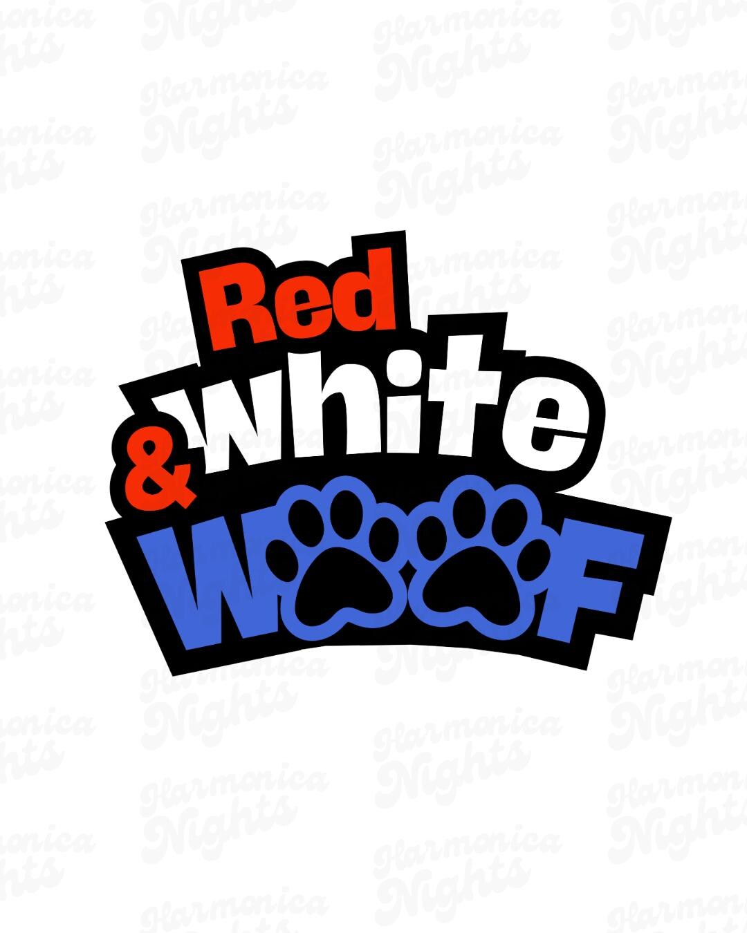 Red White and Woof Digital File | Red White Woof Svg Png Jpg Pdf | 4th ...