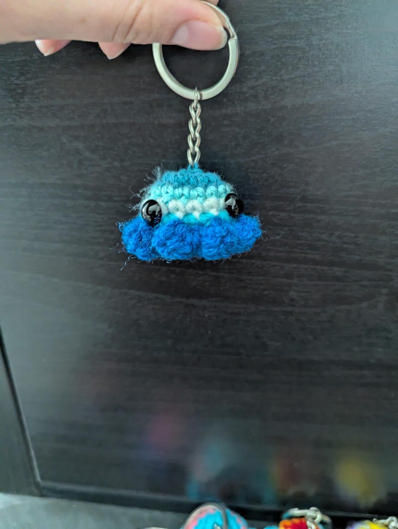 Colorful Octopus Keychains - Etsy
