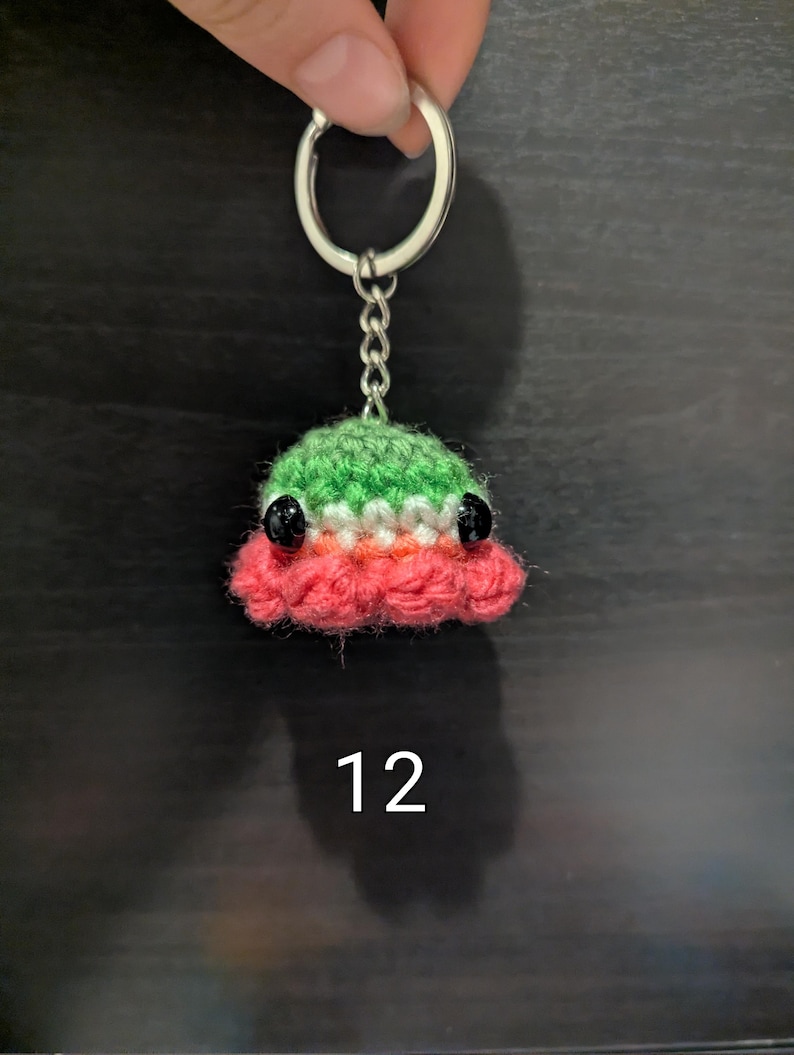 Colorful Octopus Keychains - Etsy
