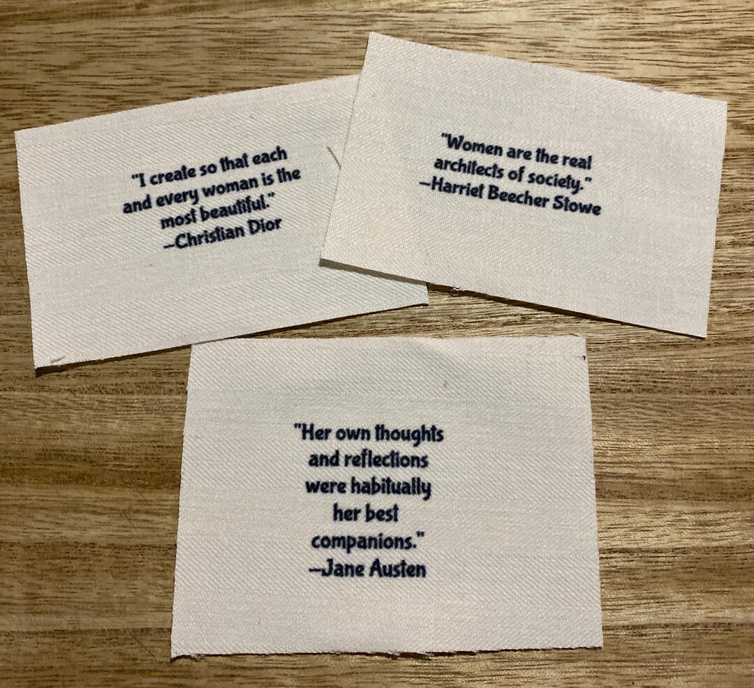 Fabric Quotes, Quotes on Fabric, Junk Journal, Quilting, Journaling ...