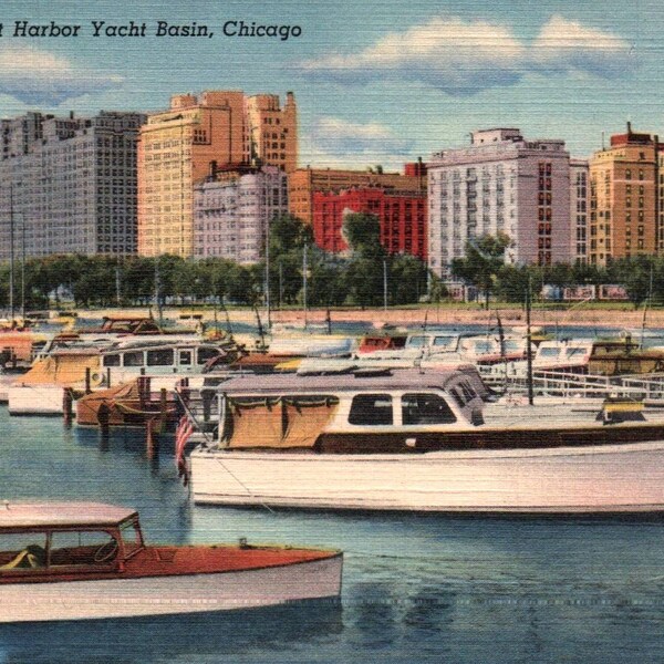 Chicago Postcard - Etsy