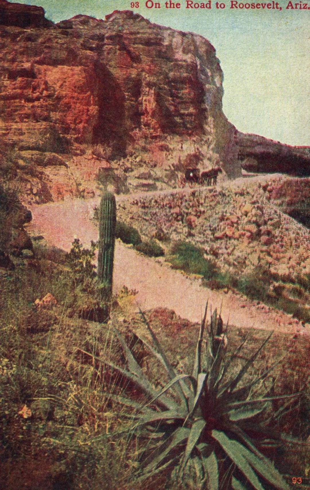 Vintage Postcard, Arizona, Roosevelt, Arizona, Postcard, Old Postcard ...