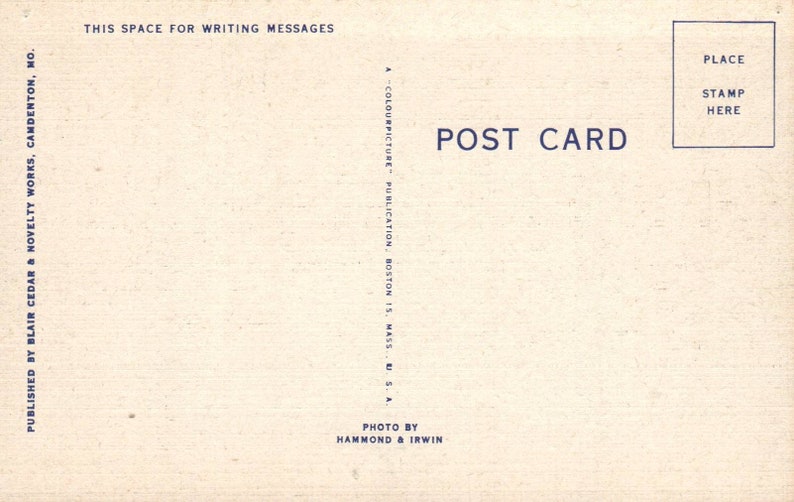 Linen Postcard, Sorghum Molasses, Mule, Missouri, Ozarks, Farmer ...