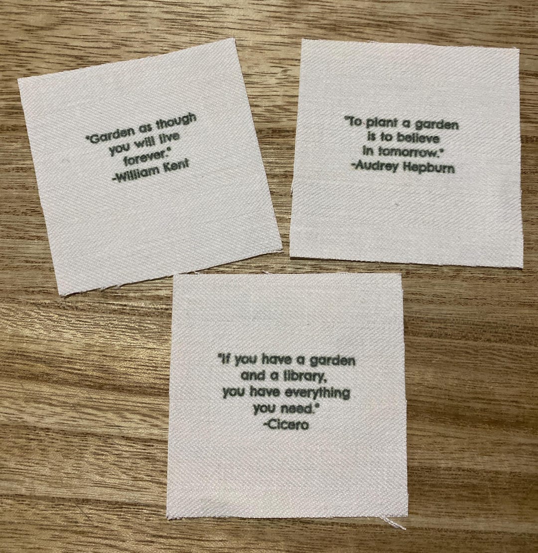 Fabric Quotes, Quotes on Fabric, Junk Journal, Quilting, Journaling ...