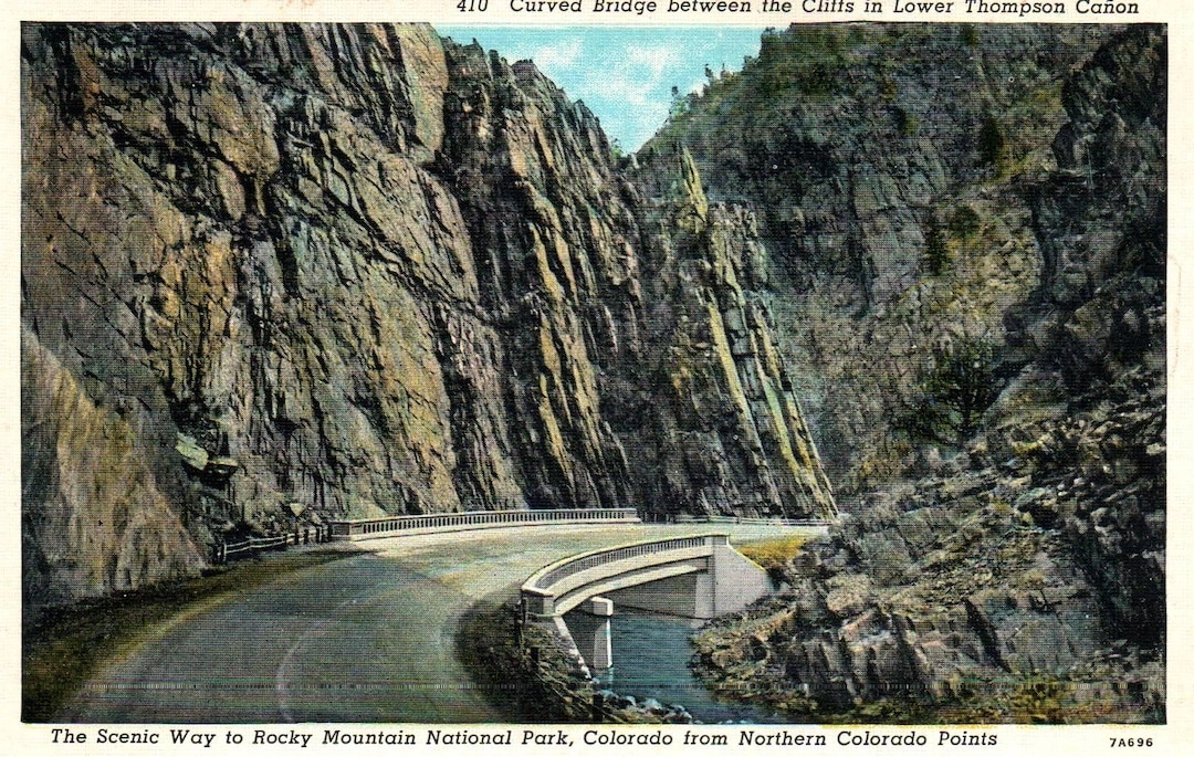 Colorado Postcards, Colorado Landmarks, Ten Postcards, Ten Colorado ...