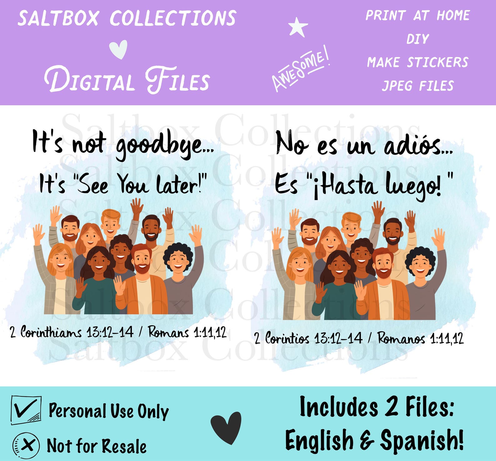 JW Goodbye Gift Artwork English & Spanish - JW Digital - JW Printable ...