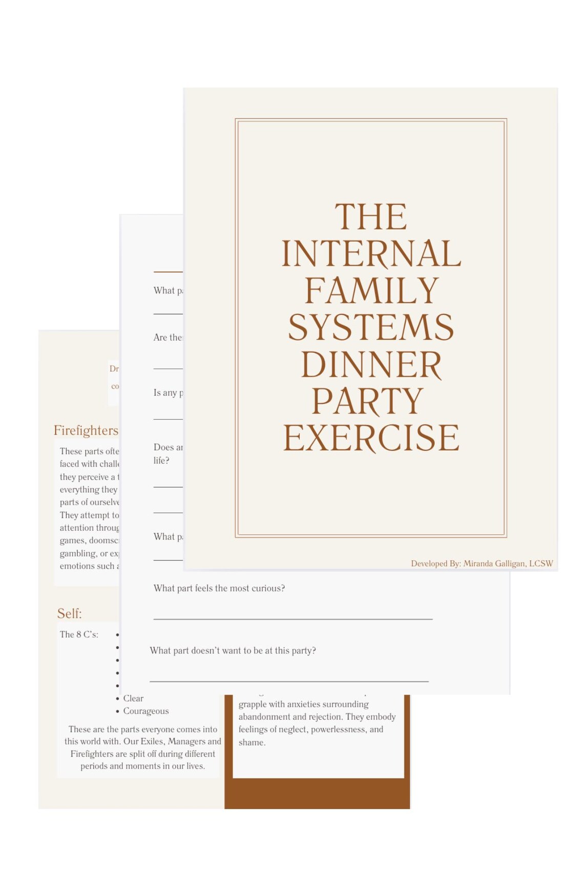 IFS Therapy Workbook: Internal Family Systems Parts Work Journal (PDF ...