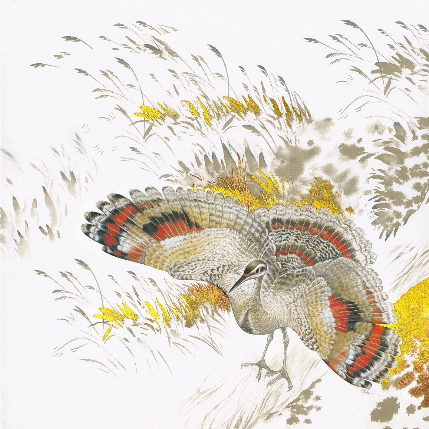 The Sunbittern ORIGINAL Painting - Etsy