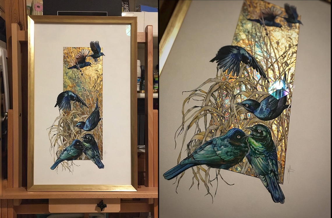 Limited Edition Fine Art Print 'the Fancy Flight - Etsy UK