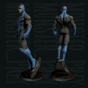 Invincible - STL Model for Resin Printer Figure 3D Printing - High ...