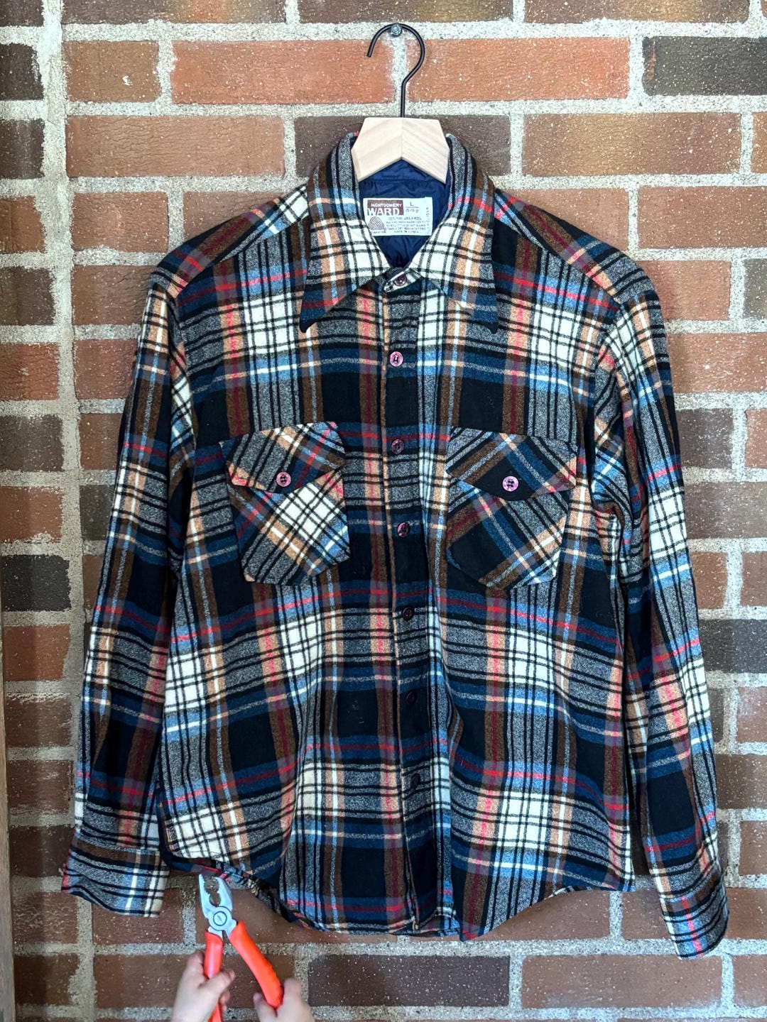 1970’s Montgomery Ward Button Down - Etsy