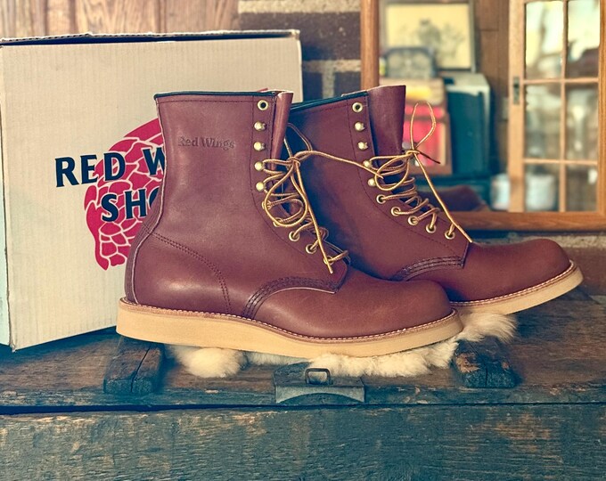 Vintage Red Wings 708 (circa 1970) **RARE** New in Box (deadstock) - Etsy