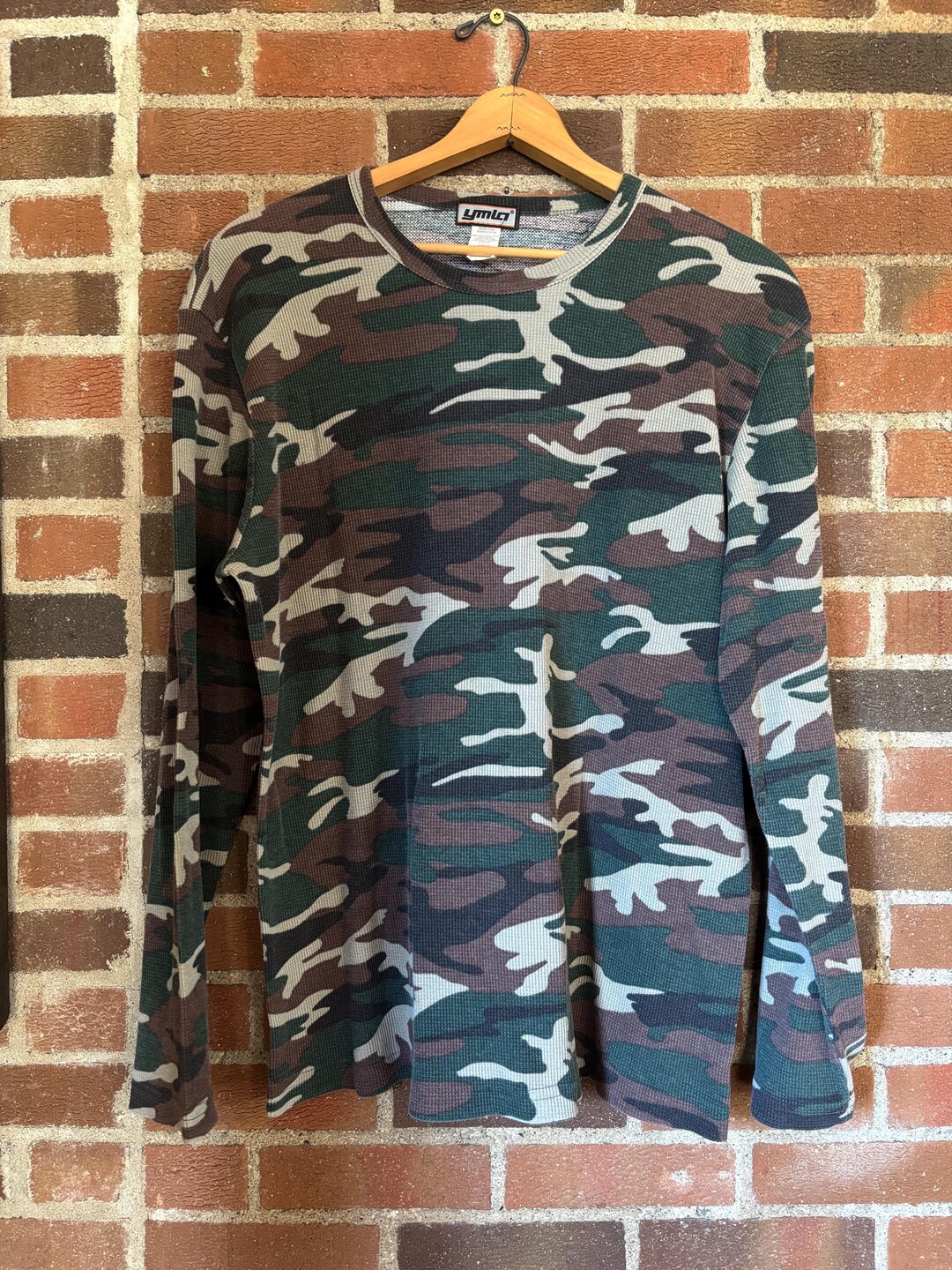 Y2K YMLA Camo Long Sleeve - Etsy
