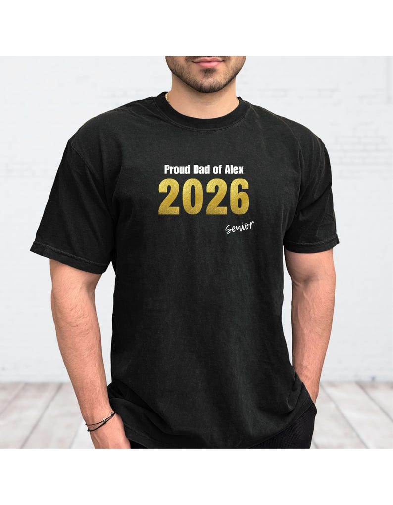 Personalized Name Class of 2026 Comfort Colors® Shirt, Custom T-shirt ...