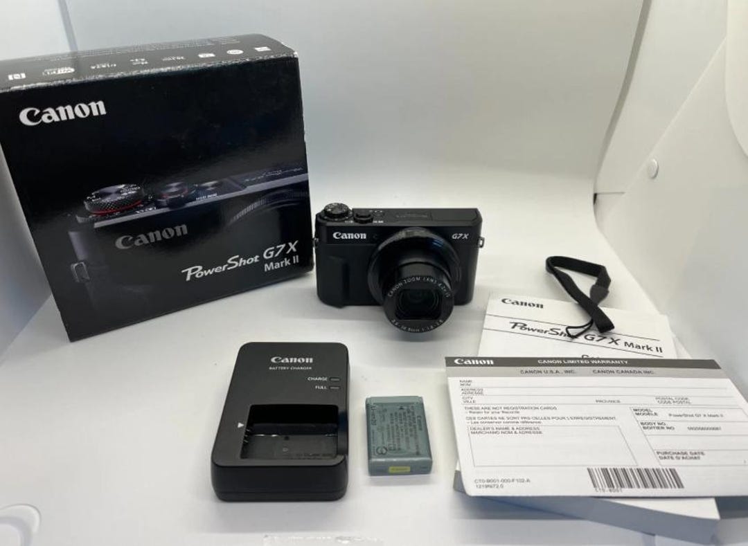Canon G7X Mark II Powershot Camera - Etsy