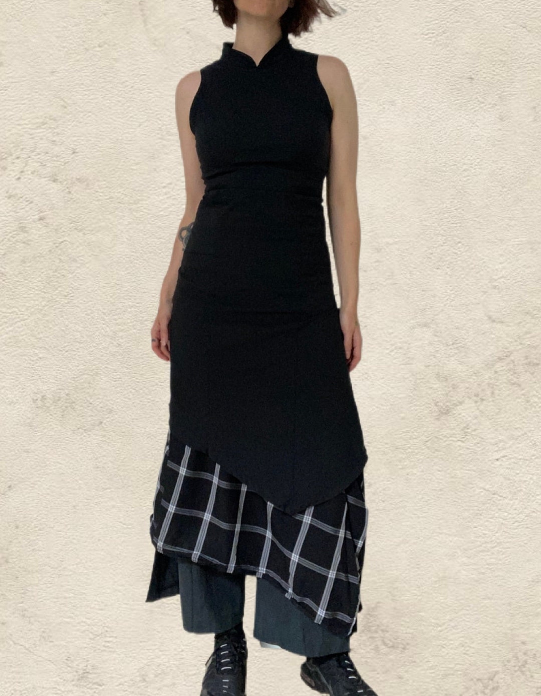 Vintage Y2K Snug Industries Cyber Goth Tech Wear Asymmetrical Rave ...