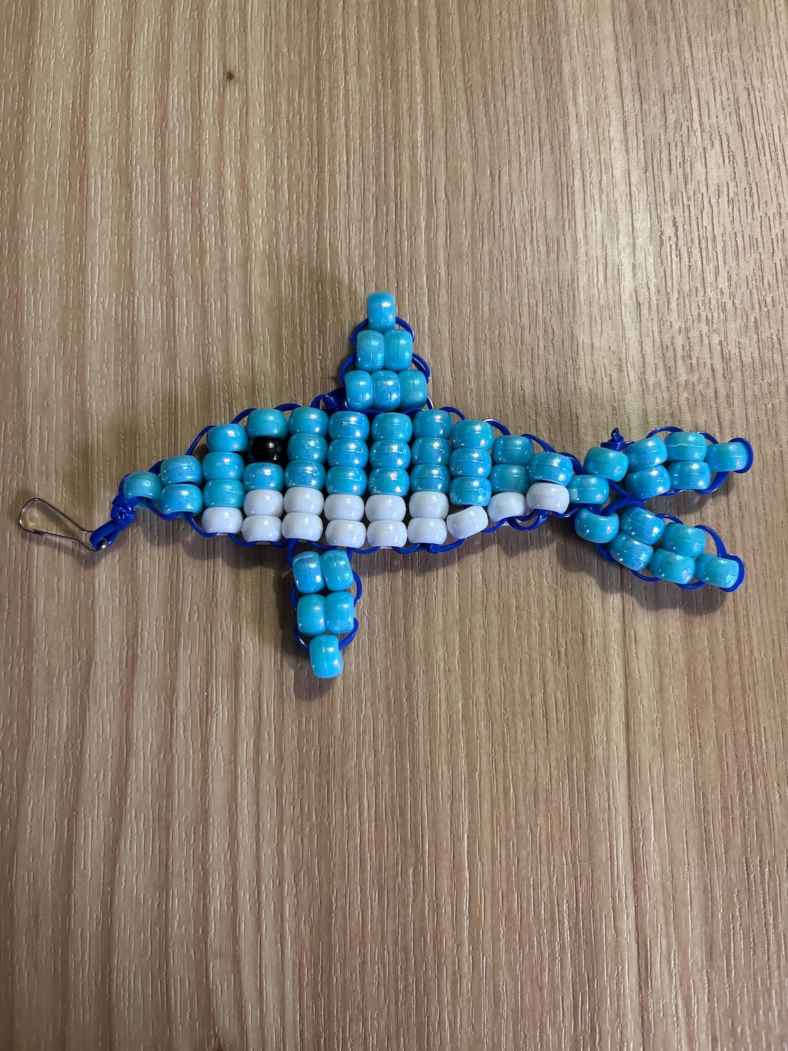 Shark Bead Keychain - Etsy