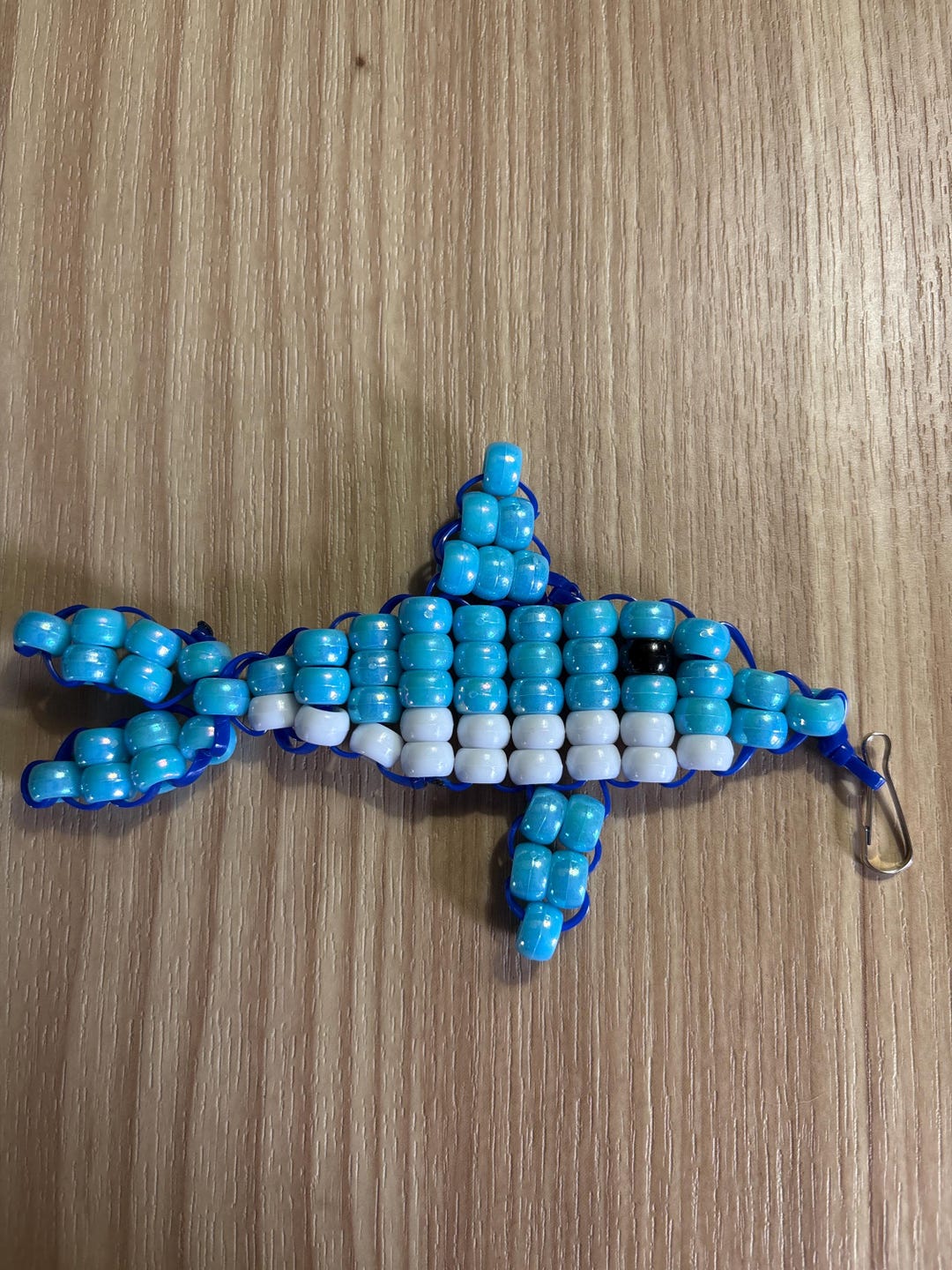 Shark Bead Keychain - Etsy