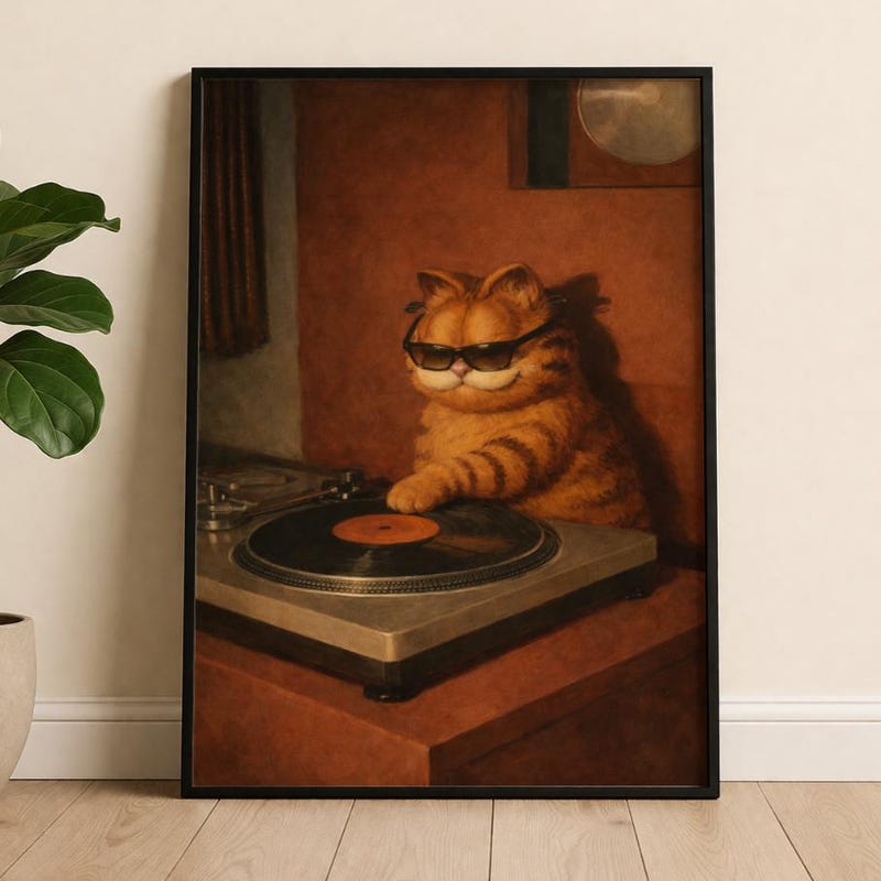 Vintage Garfield Posters - Etsy