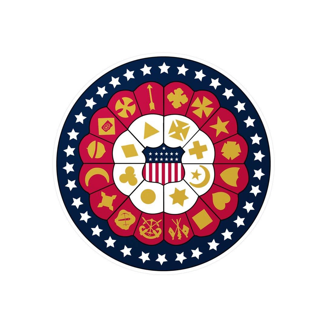 Grand Army of Republic GAR Vinyl Decal, Civil War Union Army Corps ...