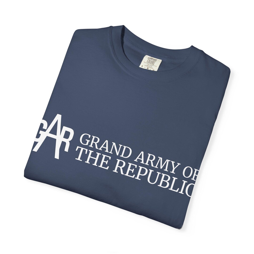GAR T-shirt, Grand Army of Republic, Civil War History, Modern Logo Tee ...