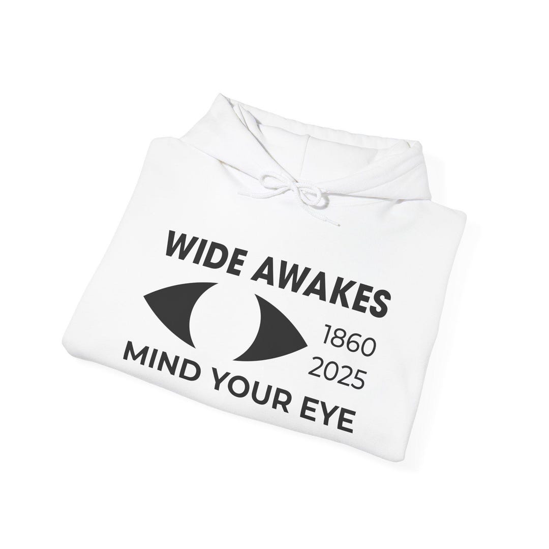 Modern Wide Awakes Hooded Sweatshirt | Mind Your Eye | the Wide Awakes ...