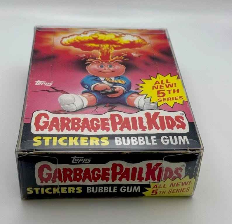 Garbage Pail Kids Series 5 Original SEALED Wax Packs Super Low Prices ...