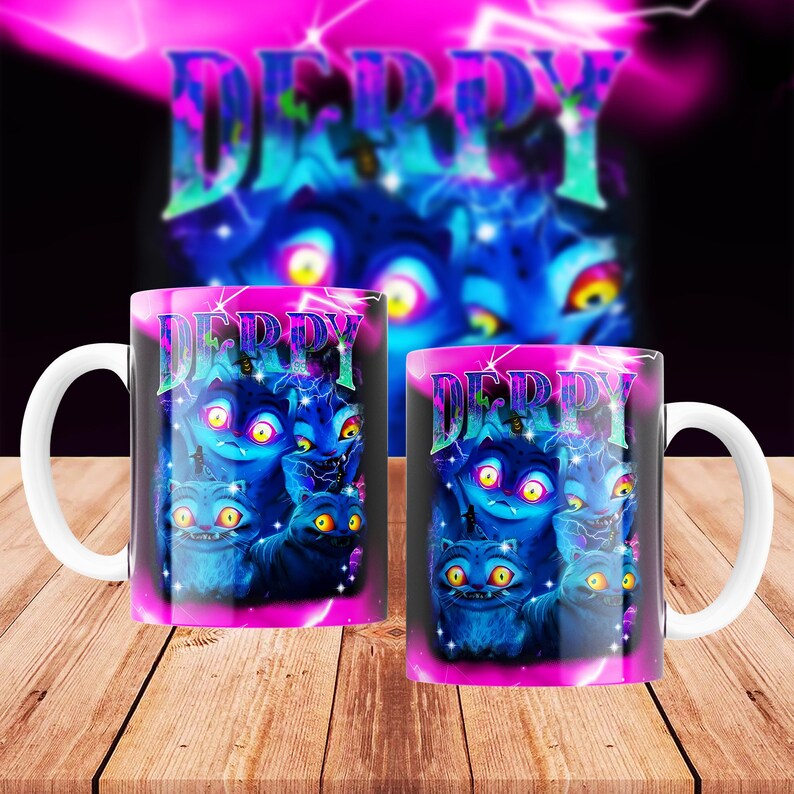 8 K-pop Demon Hunters Mug Templates - High Quality Sublimation Designs ...