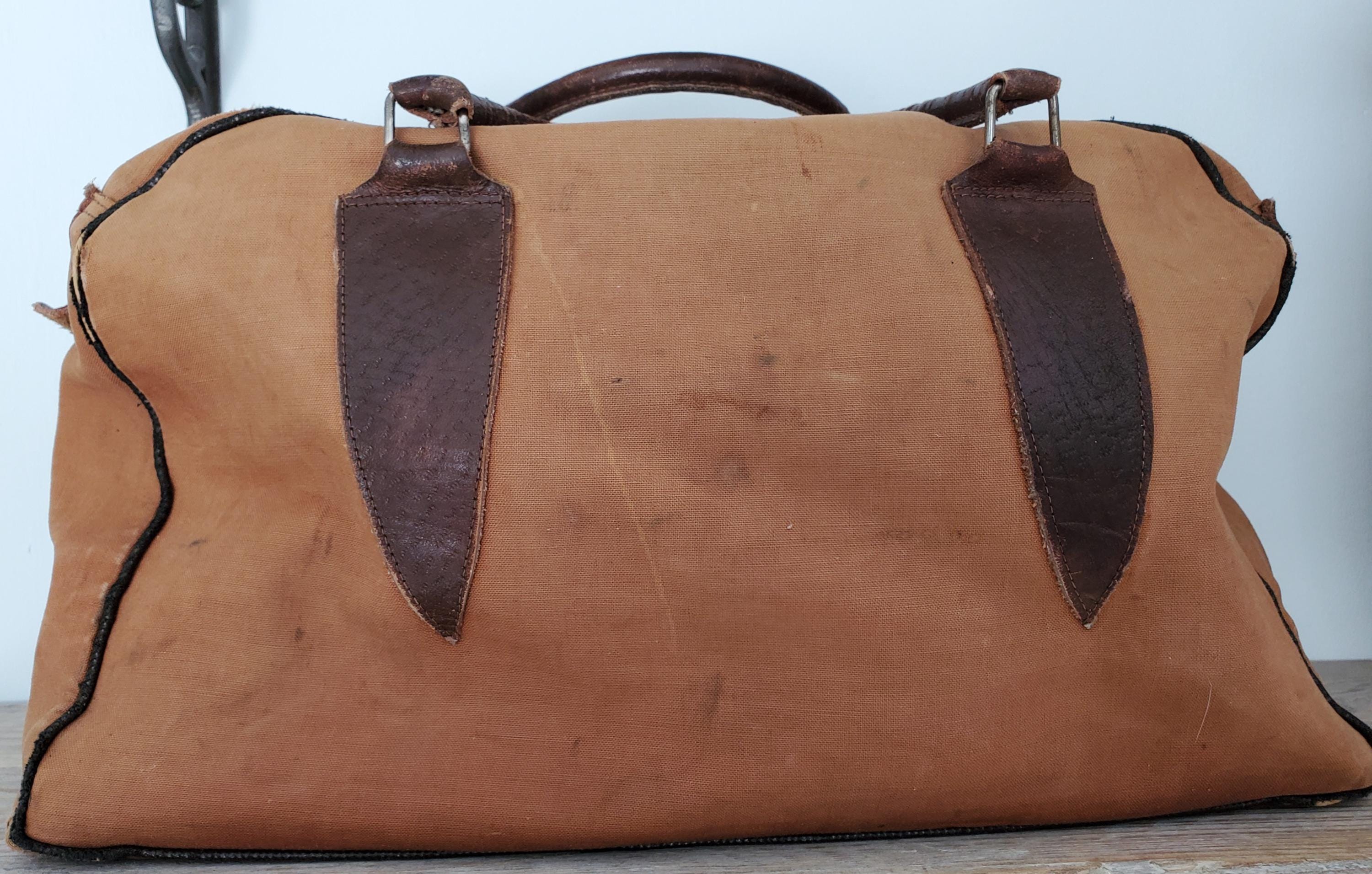 WW2 1940's 50's RAF Flight Bag Pilot's Holdall Vintage Luggage - Etsy
